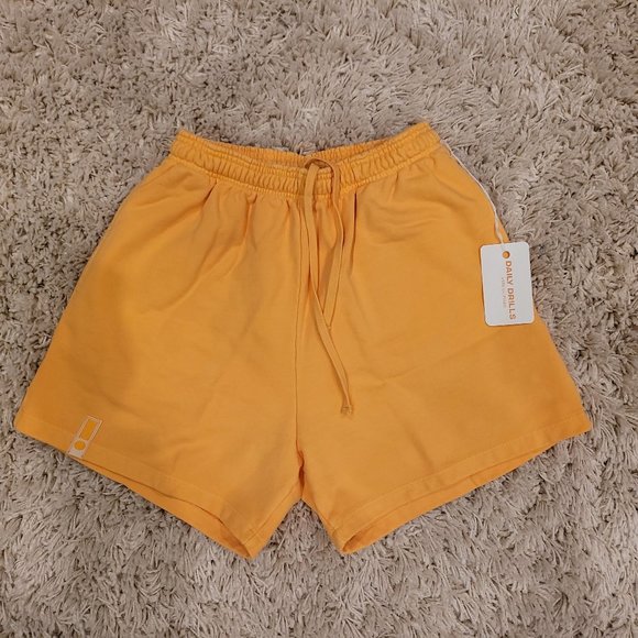 Daily Drills | Shorts | Daily Drills Sweat Shorts Orange | Poshmark